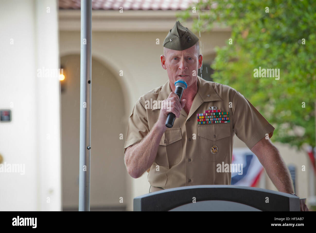 U.S. Marine Brig. Gen. Edward D. Banta, Commanding General, Marine ...