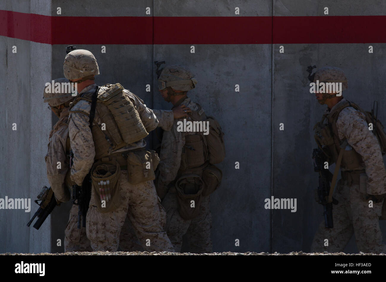 U.S. Marines with India Company, 3rd Battalion, 5th Marines ...