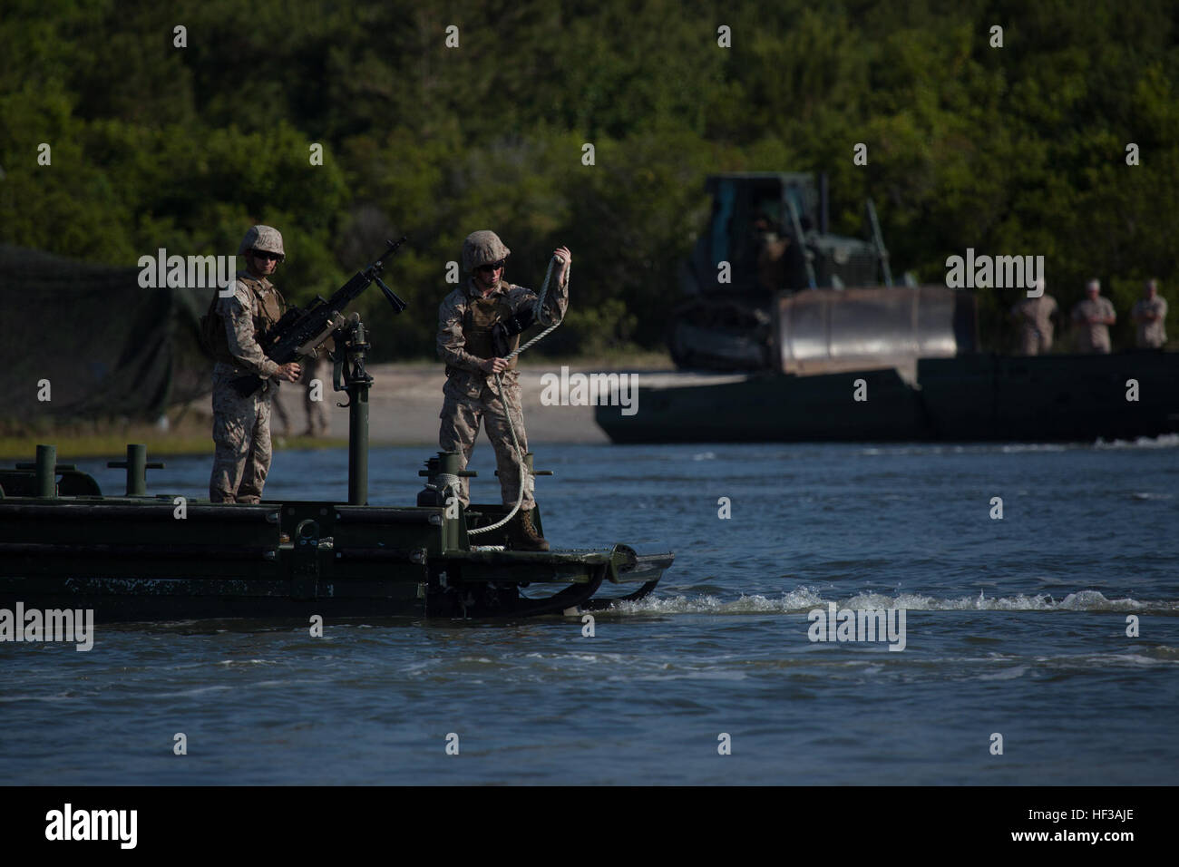 U.S. Marines with 2D Combat Engineer Battalion, 2nd Marine Division ...