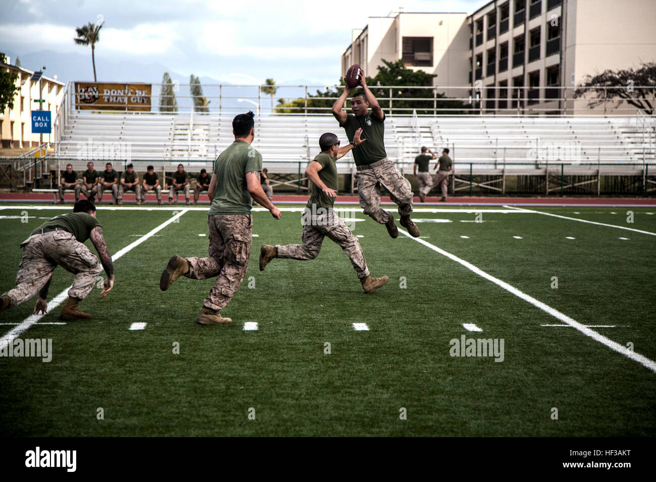 U.S. Marines with Lima Company, Battalion Landing Team 3rd Battalion ...