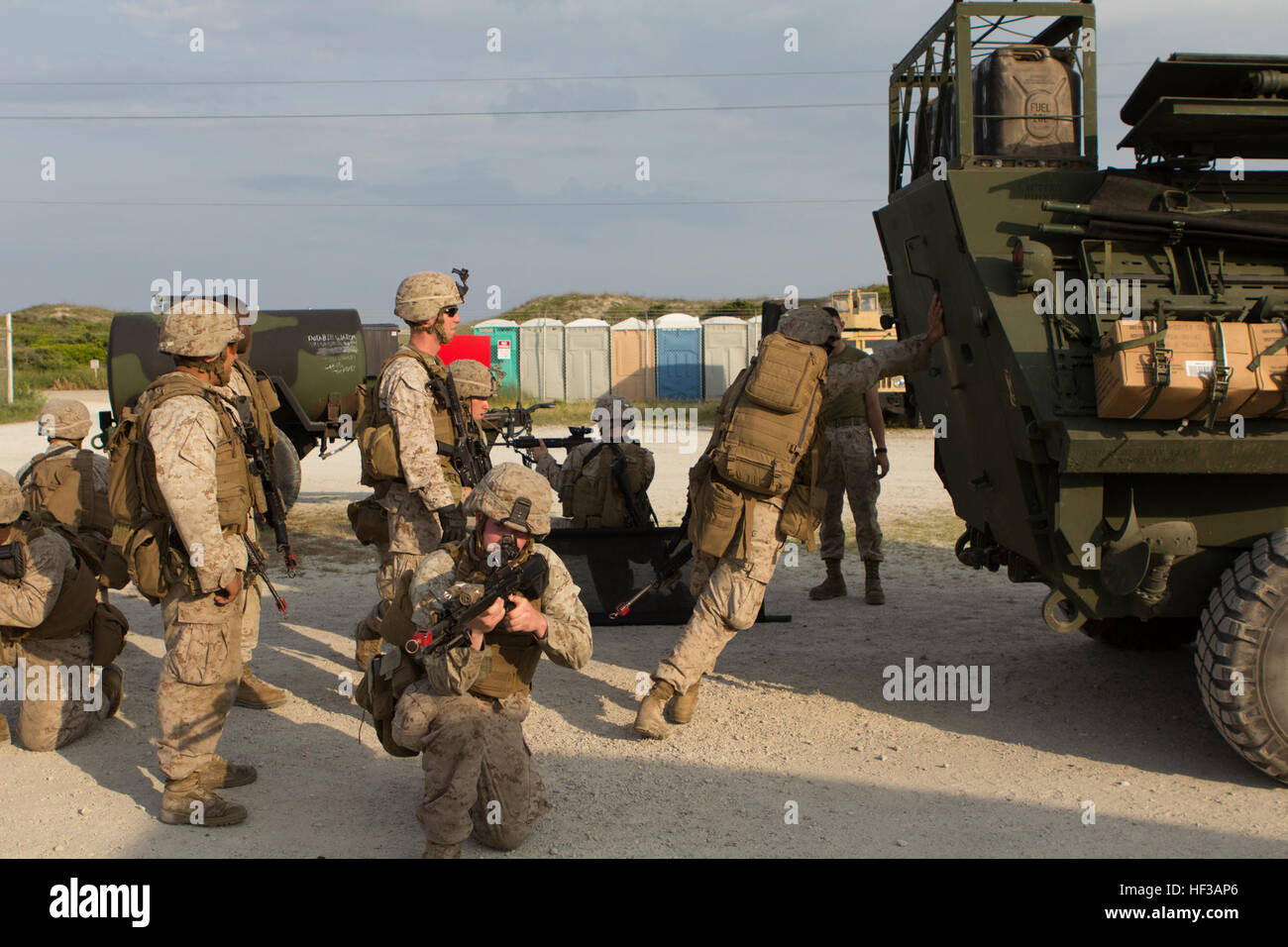 U.S. Marines with Battalion Landing Team 2/6, 26th Marine Expeditionary ...