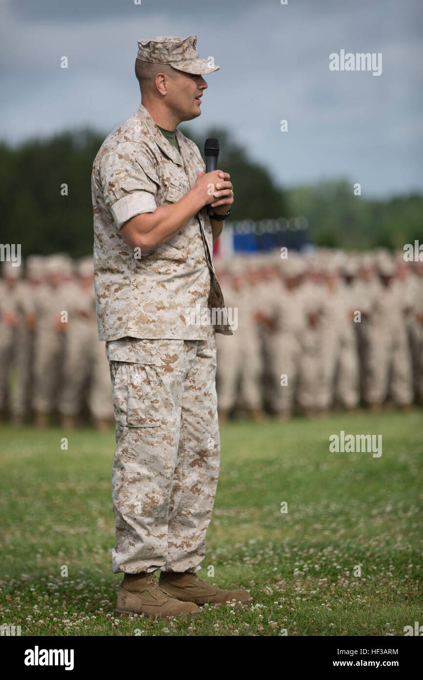 U.S. Marine Corps Lt. Col. Gregory L. Jones, Commanding Officer ...