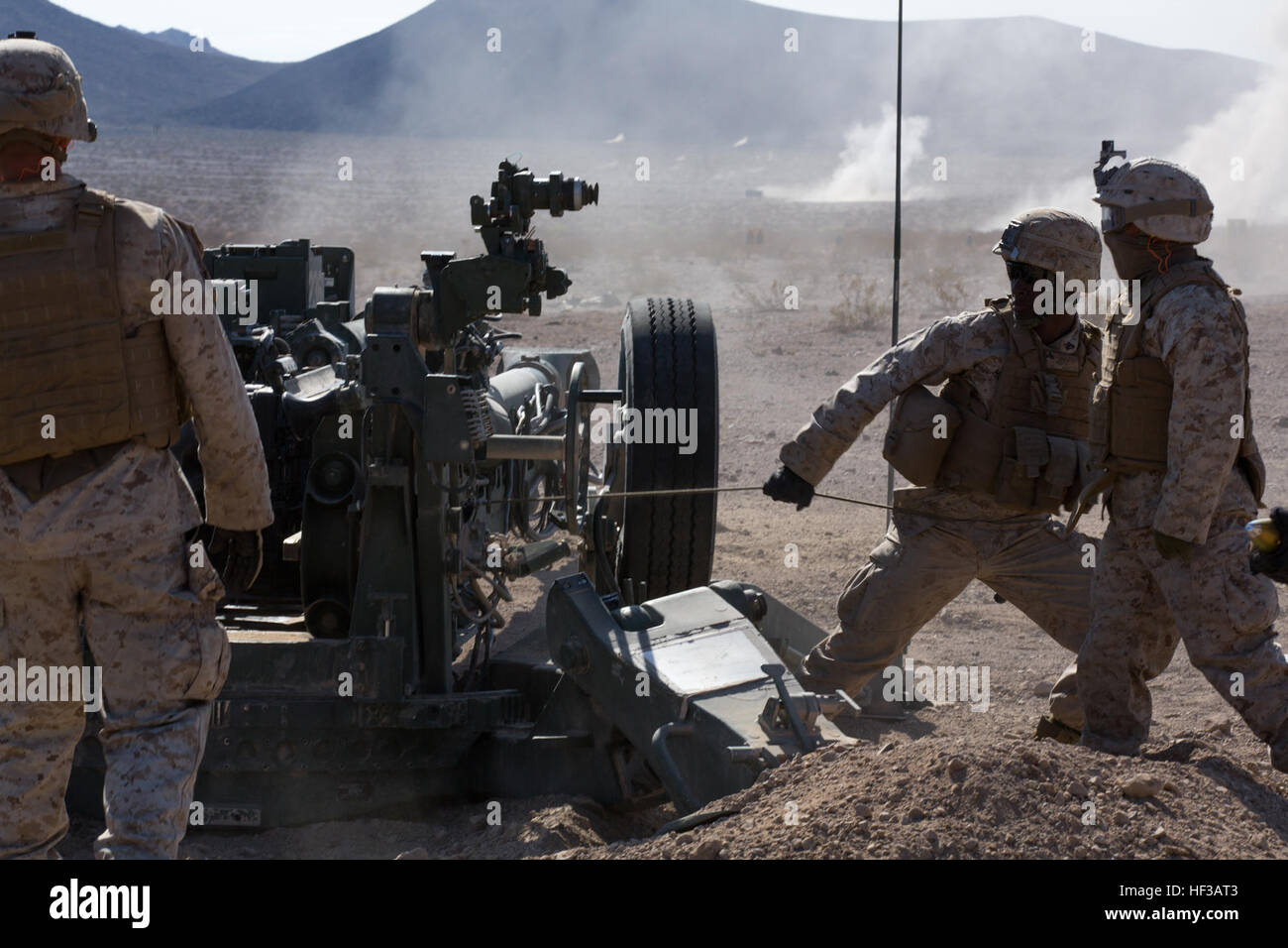 U.S. Marines with 2nd Battalion, 10th Marines, 2nd Marine Division ...