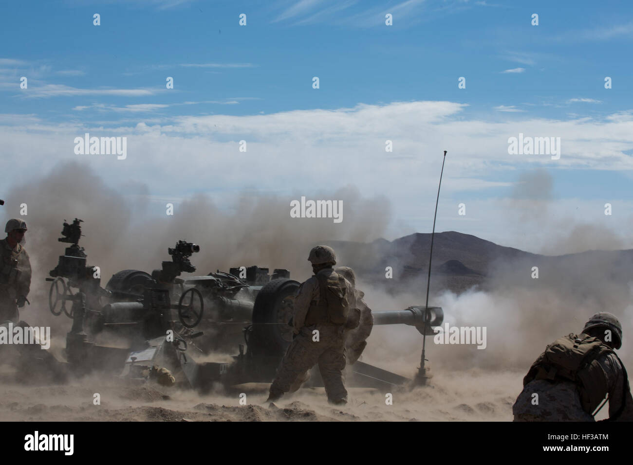 U.S. Marines with 2nd Battalion, 10th Marines, 2nd Marine Division ...