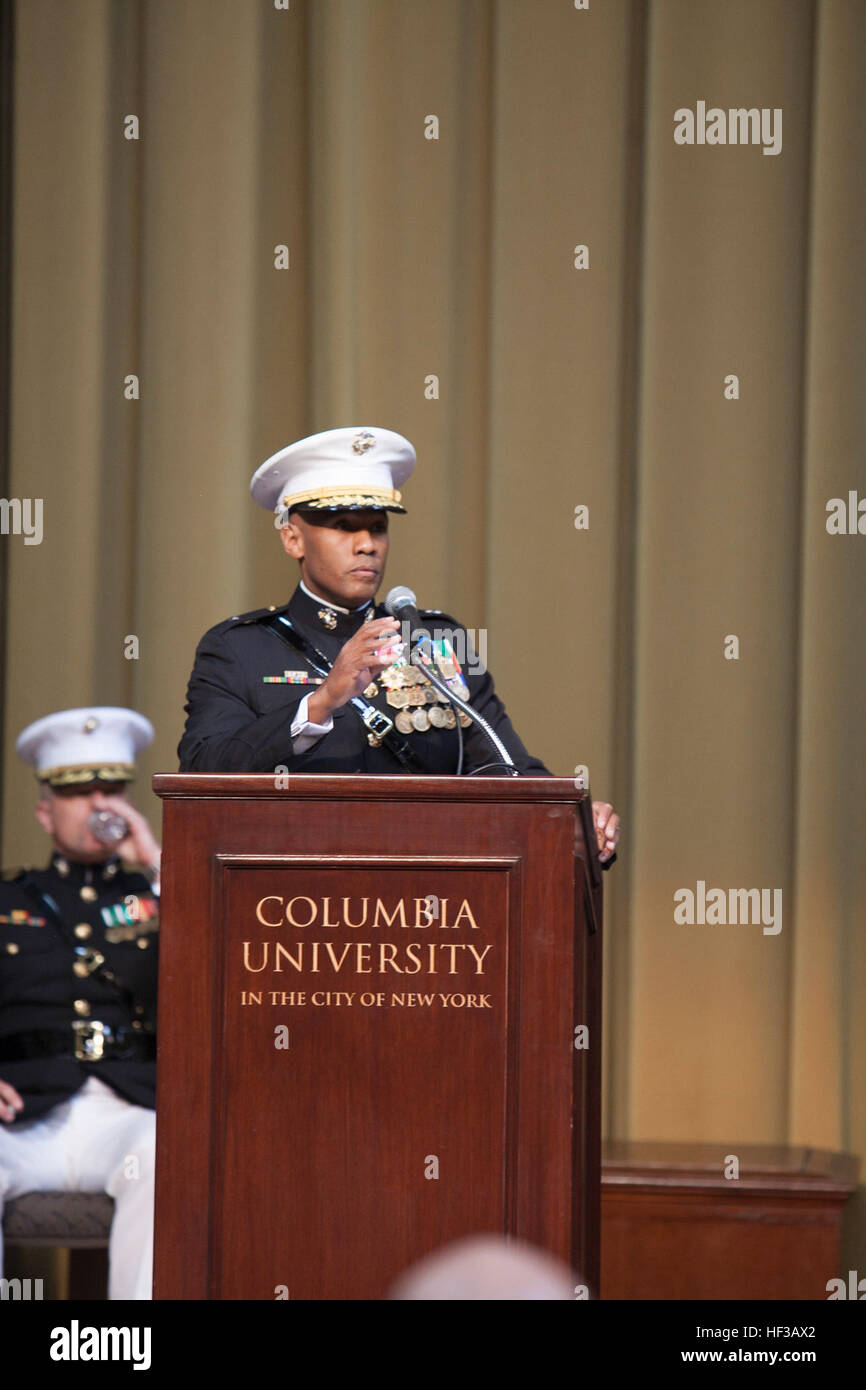 Brig. Gen. Terry Williams gives his remarks to the audience at the ...