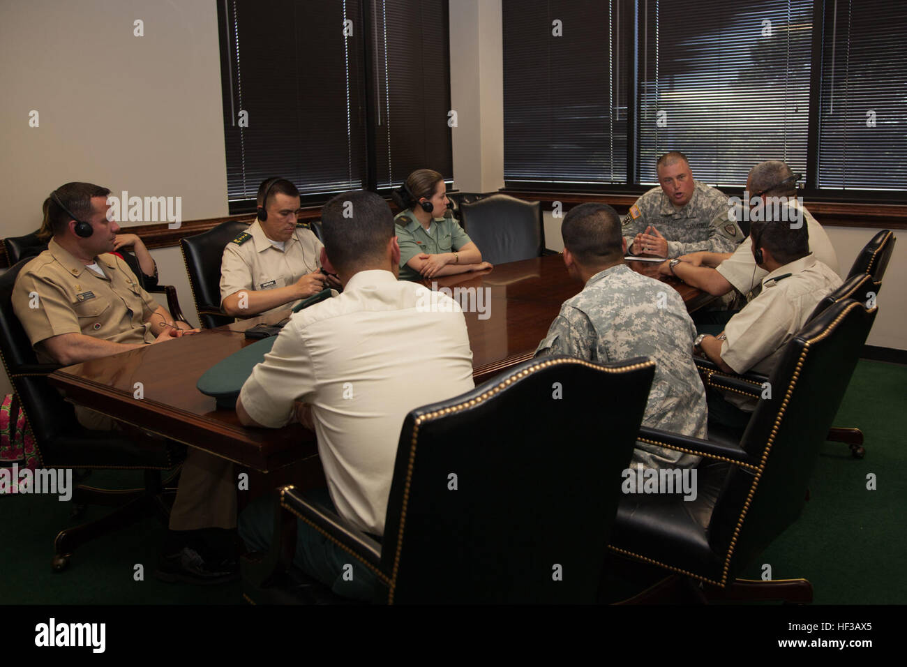 U.S. Army Brig. Gen. Roy McCarty, deputy adjutant general for the South ...
