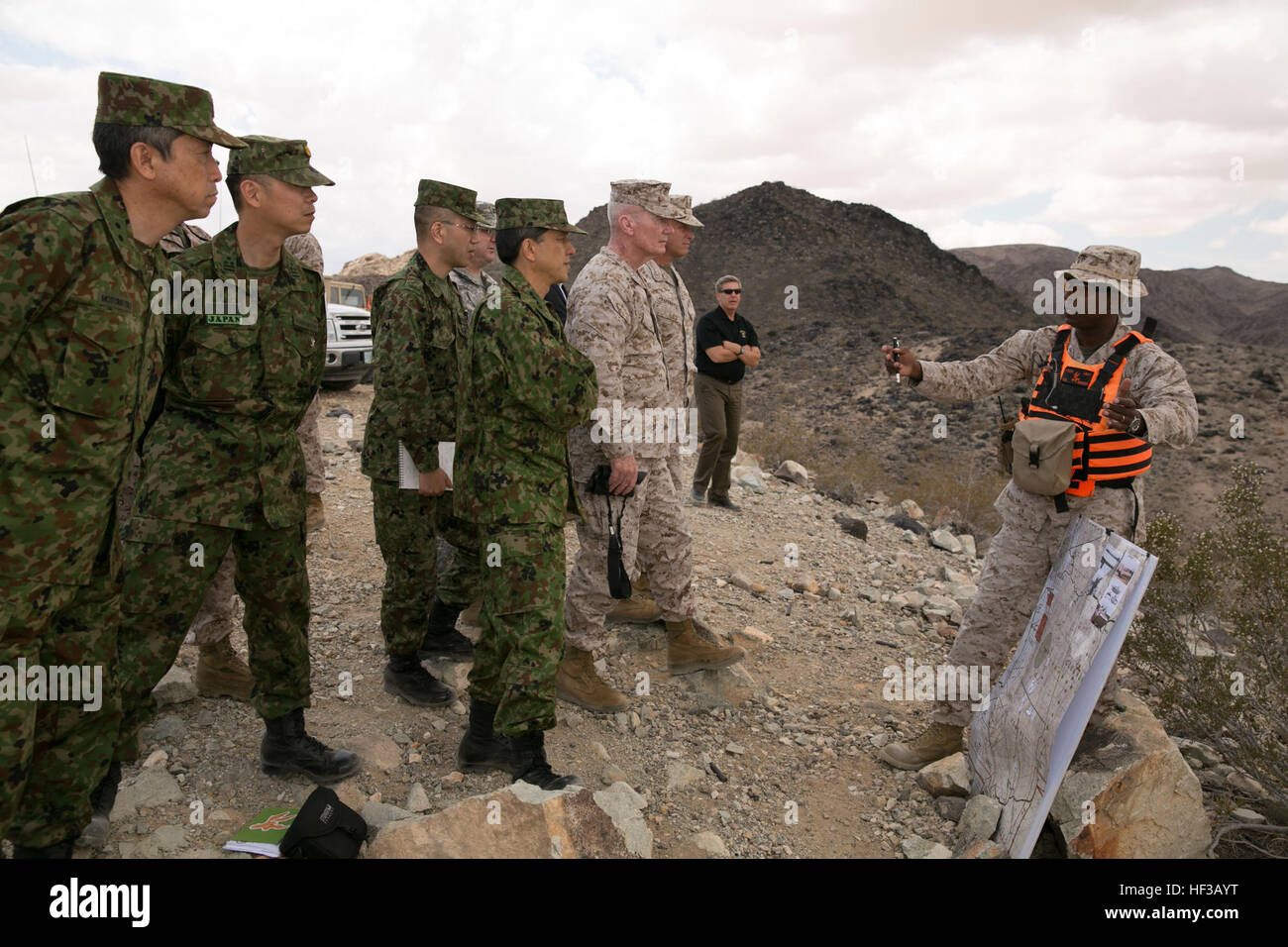 Colonel Michael Robinson, director, Tactical Training Exercise Control ...