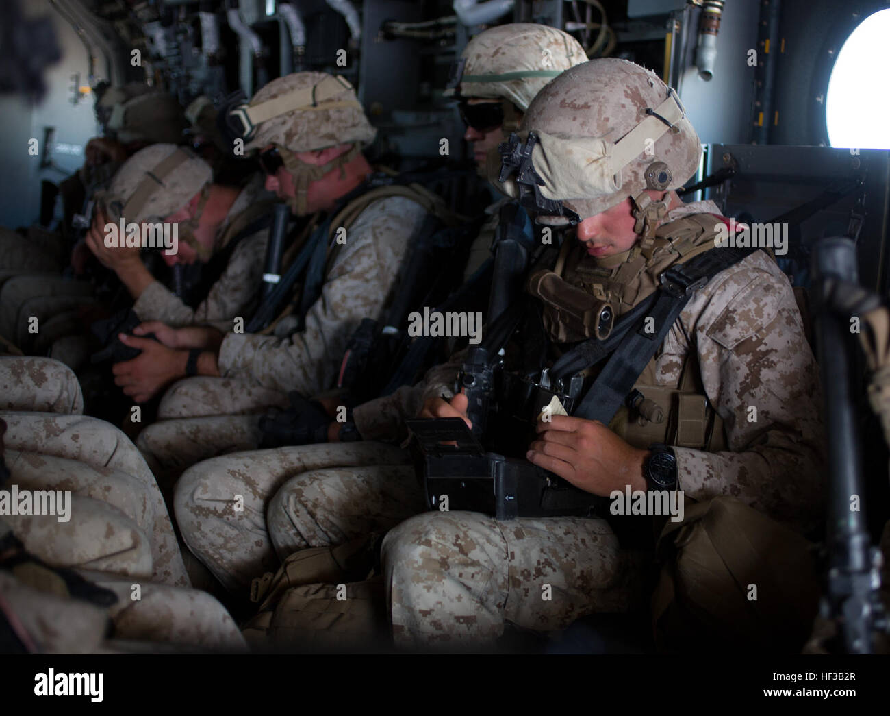 U.S. Marines with Lima Company, 3rd Battalion, 8th Marines, (3/8 ...