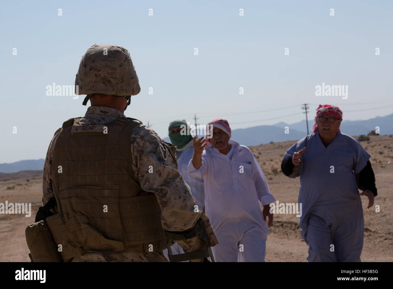 U.S. Marine Corps Sgt. Brett T. Wehr, motor transportation operator ...