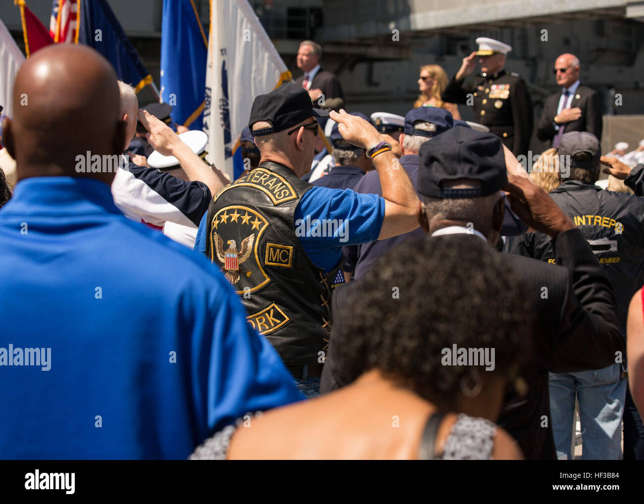 Marc Wolf, a Navy veteran who served on the U.S.S. Intrepid from 1971 ...