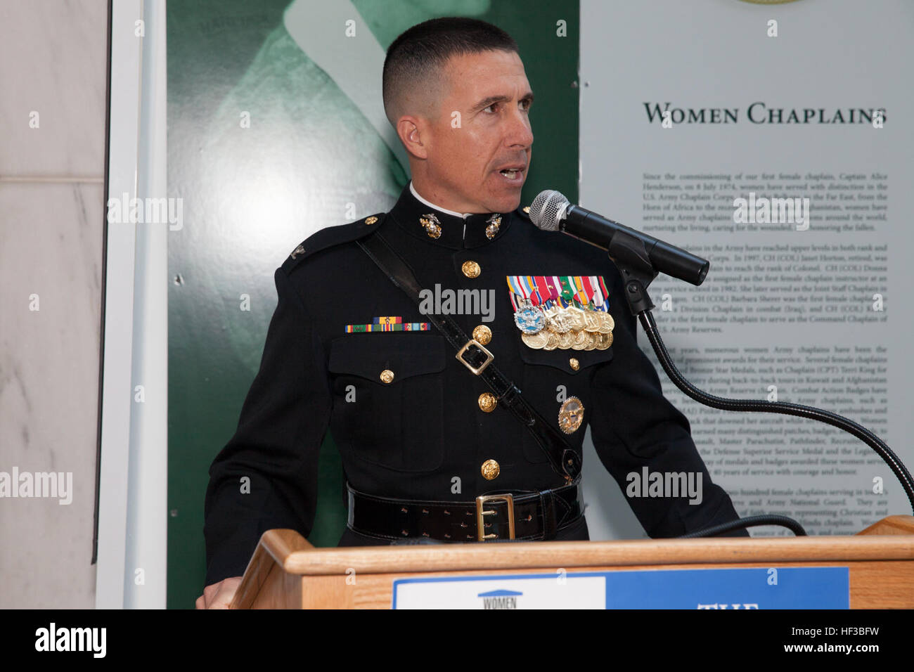 U.S. Marine Corps Col. Benjamin T. Watson, commanding officer, Marine ...