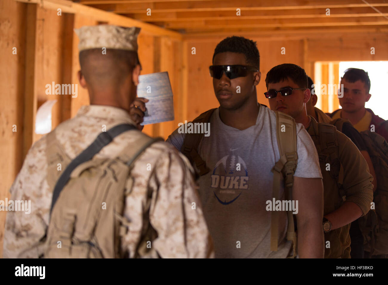 A U.S. Marine with Combat Logistics Battalion (CLB) 6, Combat Logistics ...