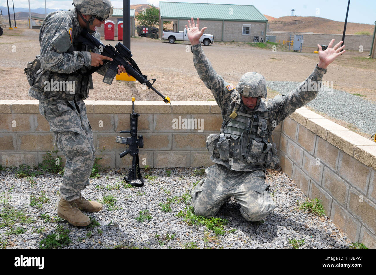 Camp santiago joint maneuver training center hi-res stock photography ...