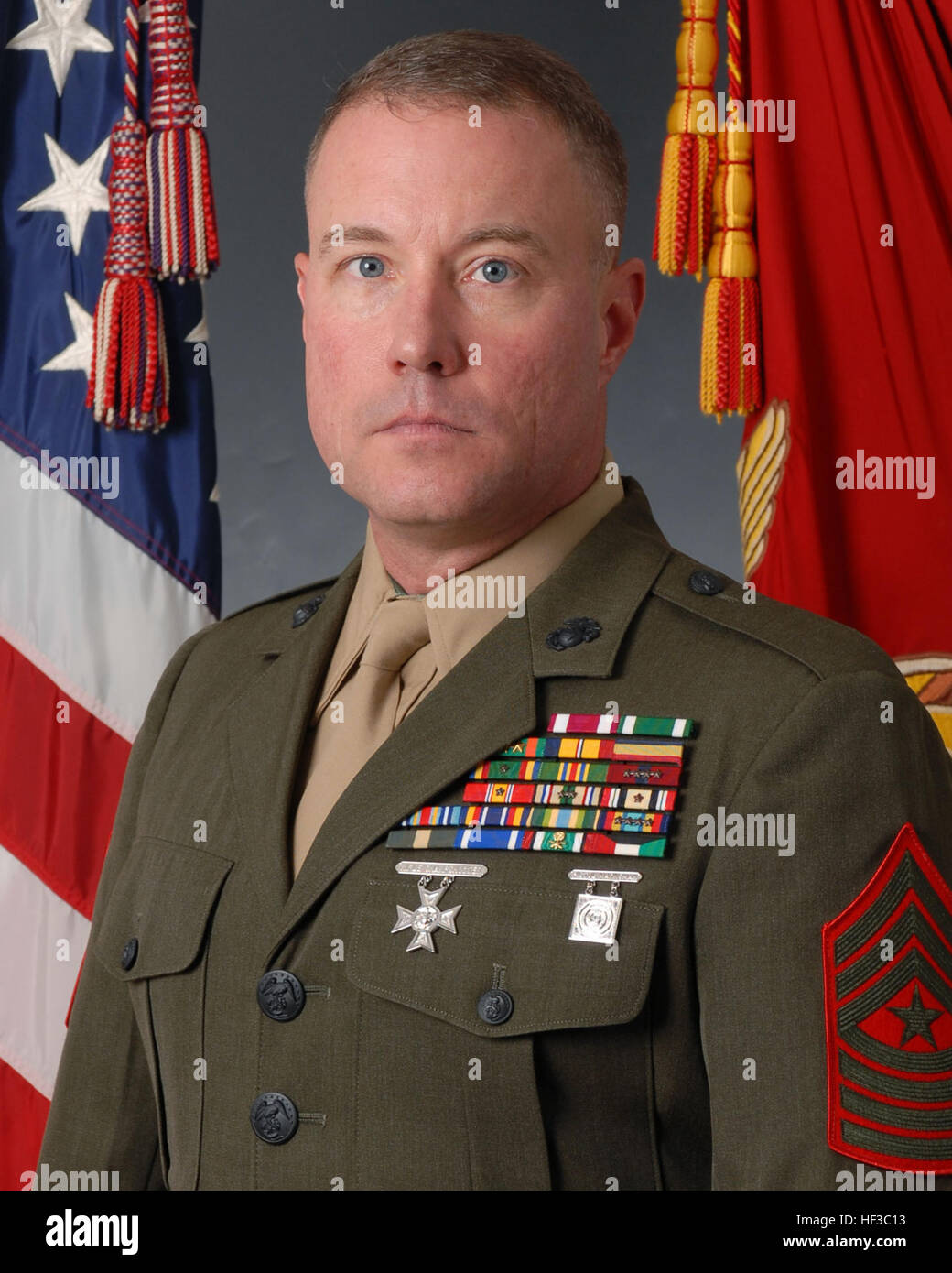 Sgt. Maj. Michael C. Daley, the previous Marine Transport Squadron 1 ...