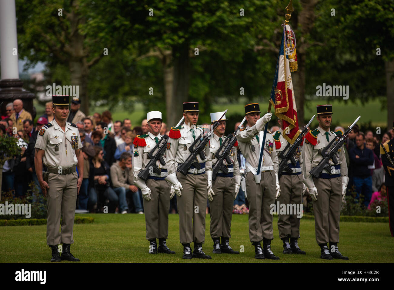 U.S. Marines from the 1st Marine Division and their French counterparts ...