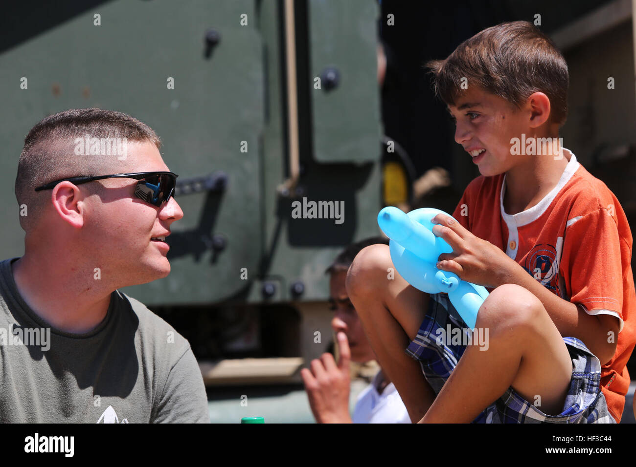 U. S. Navy Hospital Corpsman Tyler Yeager, with Black Sea Rotational ...