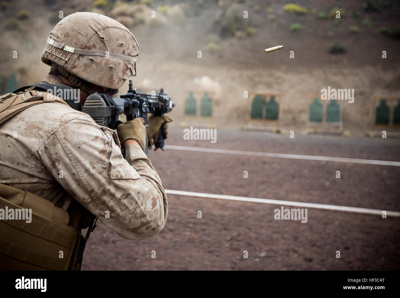 A U.S. Marines attached to C Company, 1st Battalion, 3rd Marine ...