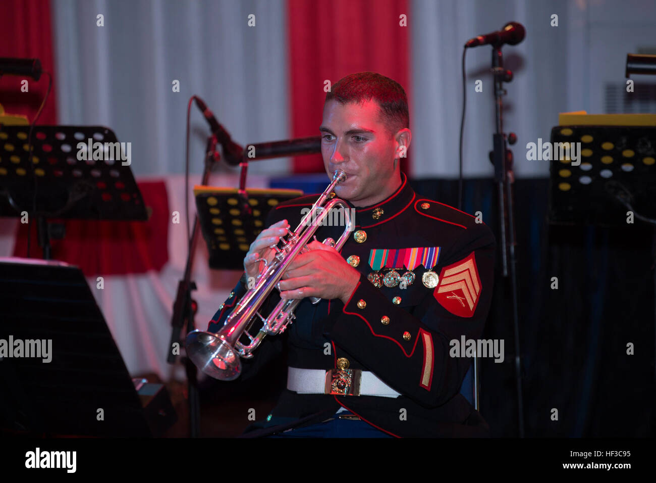 Sgt Thomas Diottaviano A U S Marine Corps Forces Pacific Band Brass