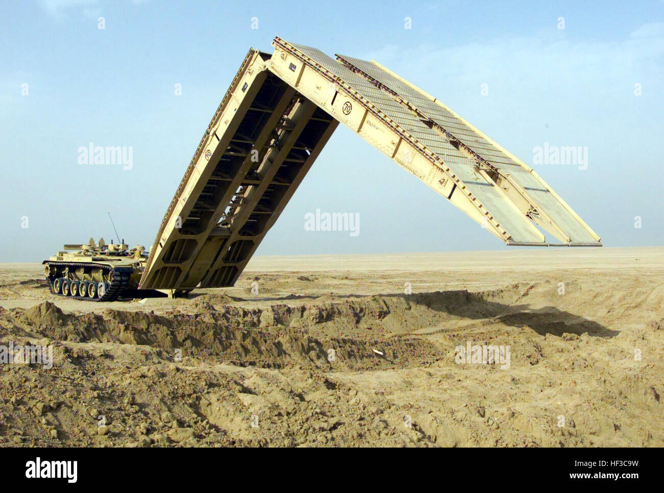 030206-M-5753Q-011 Camp Coyote, Kuwait (Feb. 6, 2003) -- An M60A1 ...