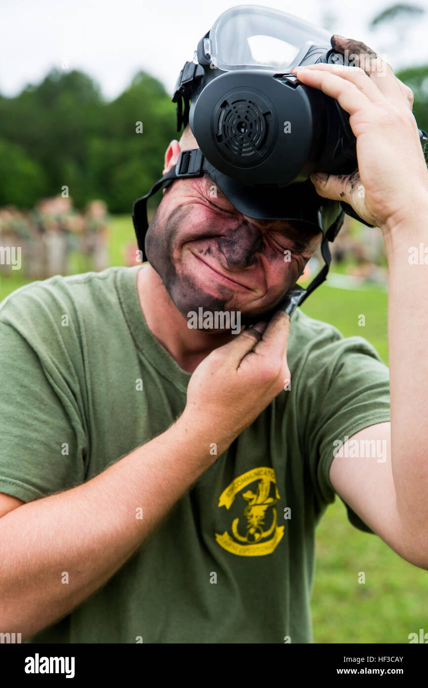 Cpl. Brandon Baubie, a field radio operator with 8th Communications ...