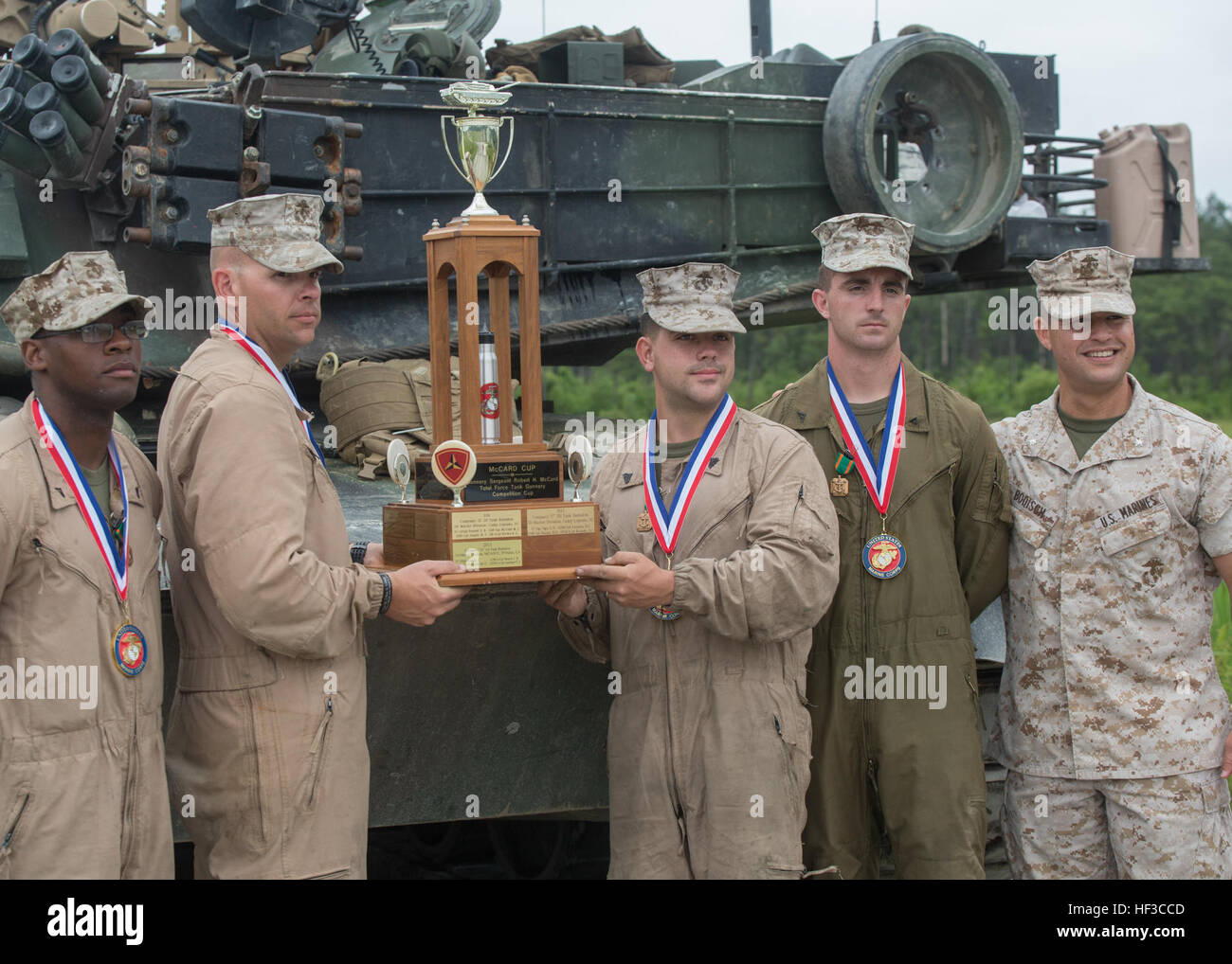 Lieutenant Col. Robert J. Bodisch, right, commanding officer of 2nd ...