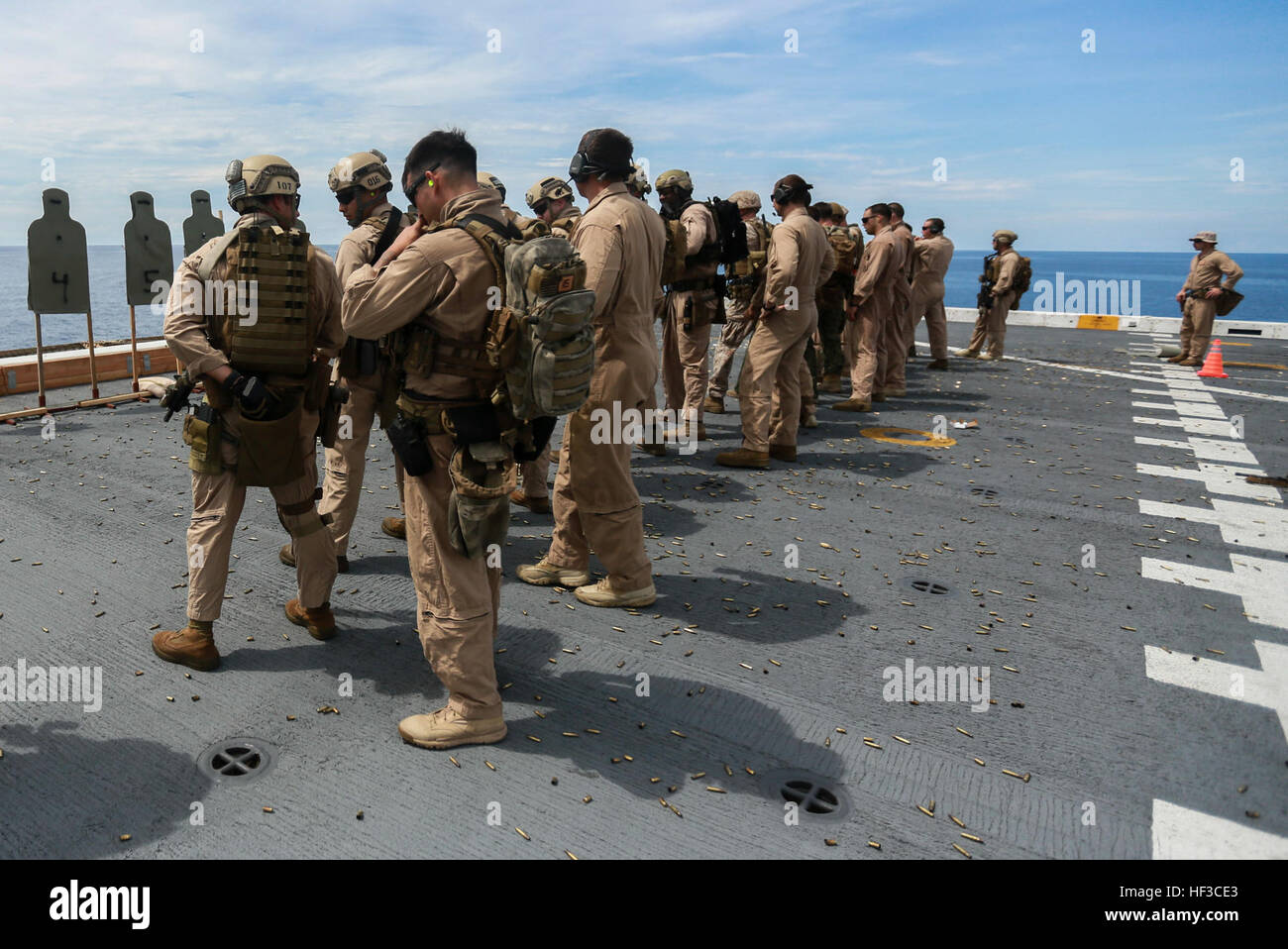 U.S. Marines with the 15th Marine Expeditionary Unit’s Maritime Raid ...