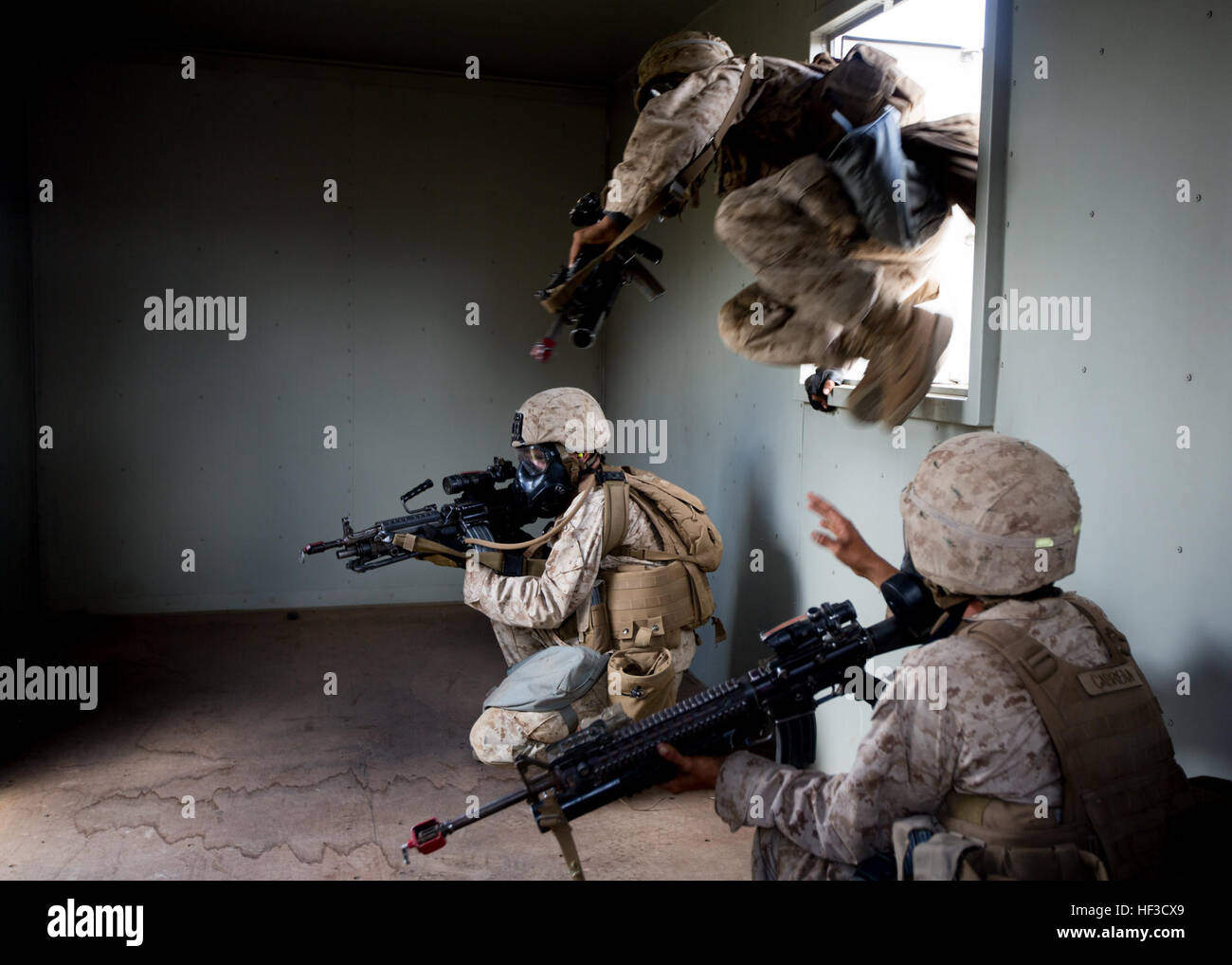 U.S. Marines attached to A Company, 1st Battalion, 3rd Marine Regiment ...