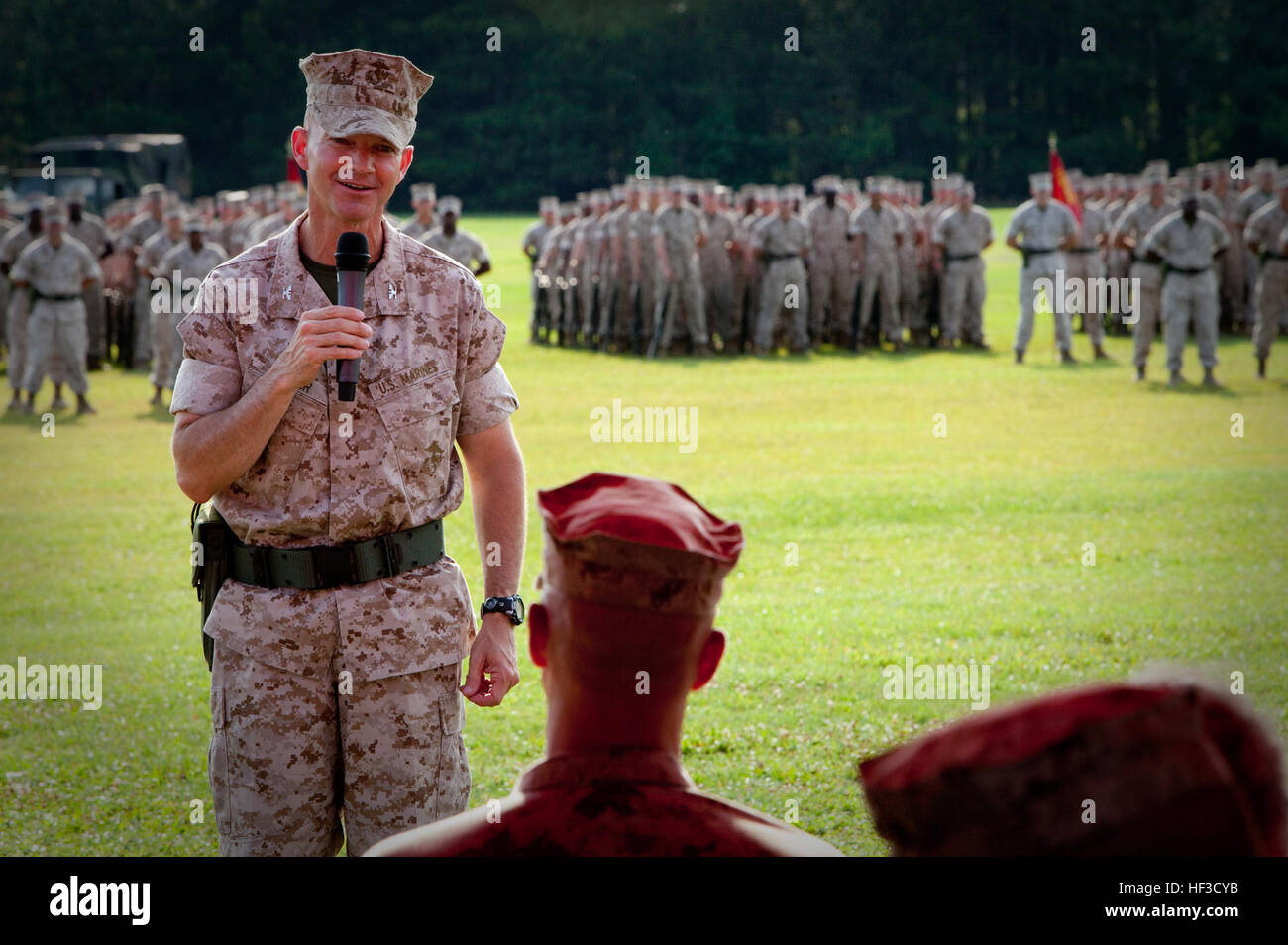 Col. Jeffrey Connor, Outgoing Commanding Officer, School of Infantry ...