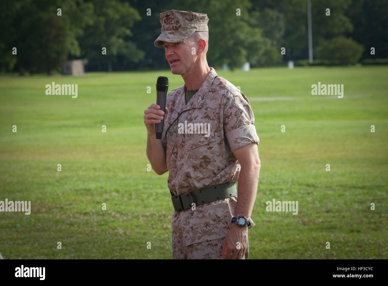 Col. Jeffrey Connor, Outgoing Commanding Officer, School of Infantry ...