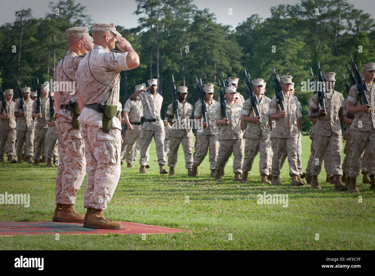 Col. Jeffrey Connor (left), Outgoing Commanding Officer, School of ...
