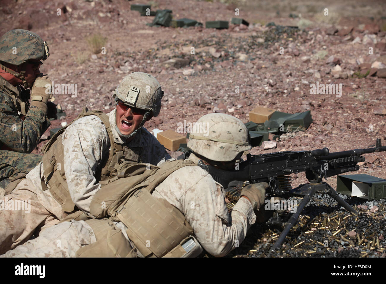 Lance Cpl. Rory Fuller, a machine gunner with 1st Battalion, 7th Marine ...