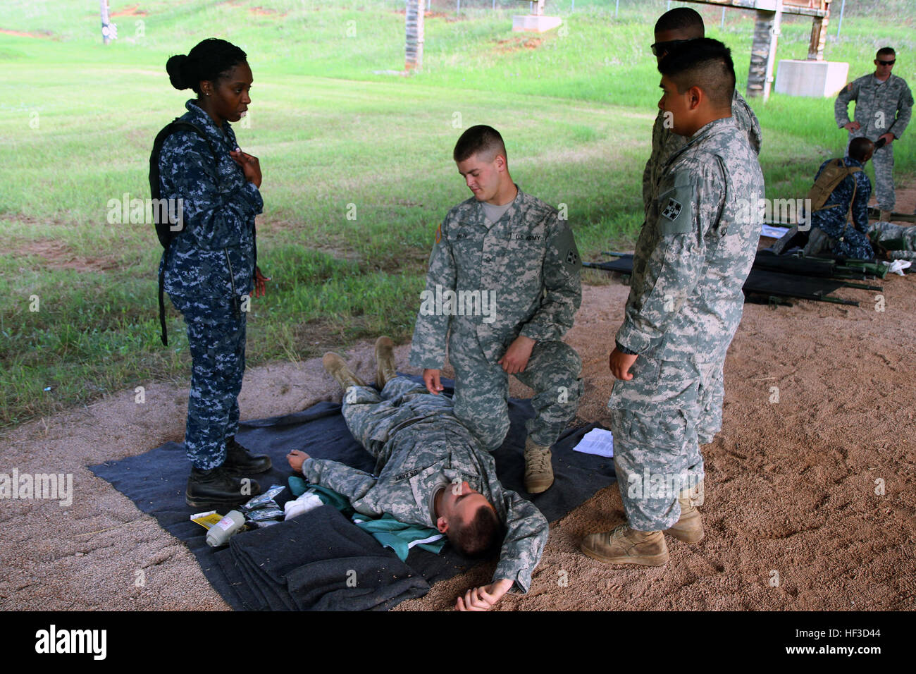 U.S. Navy Reserve Hospital Corpsman 3 Brittney Snow from the ...
