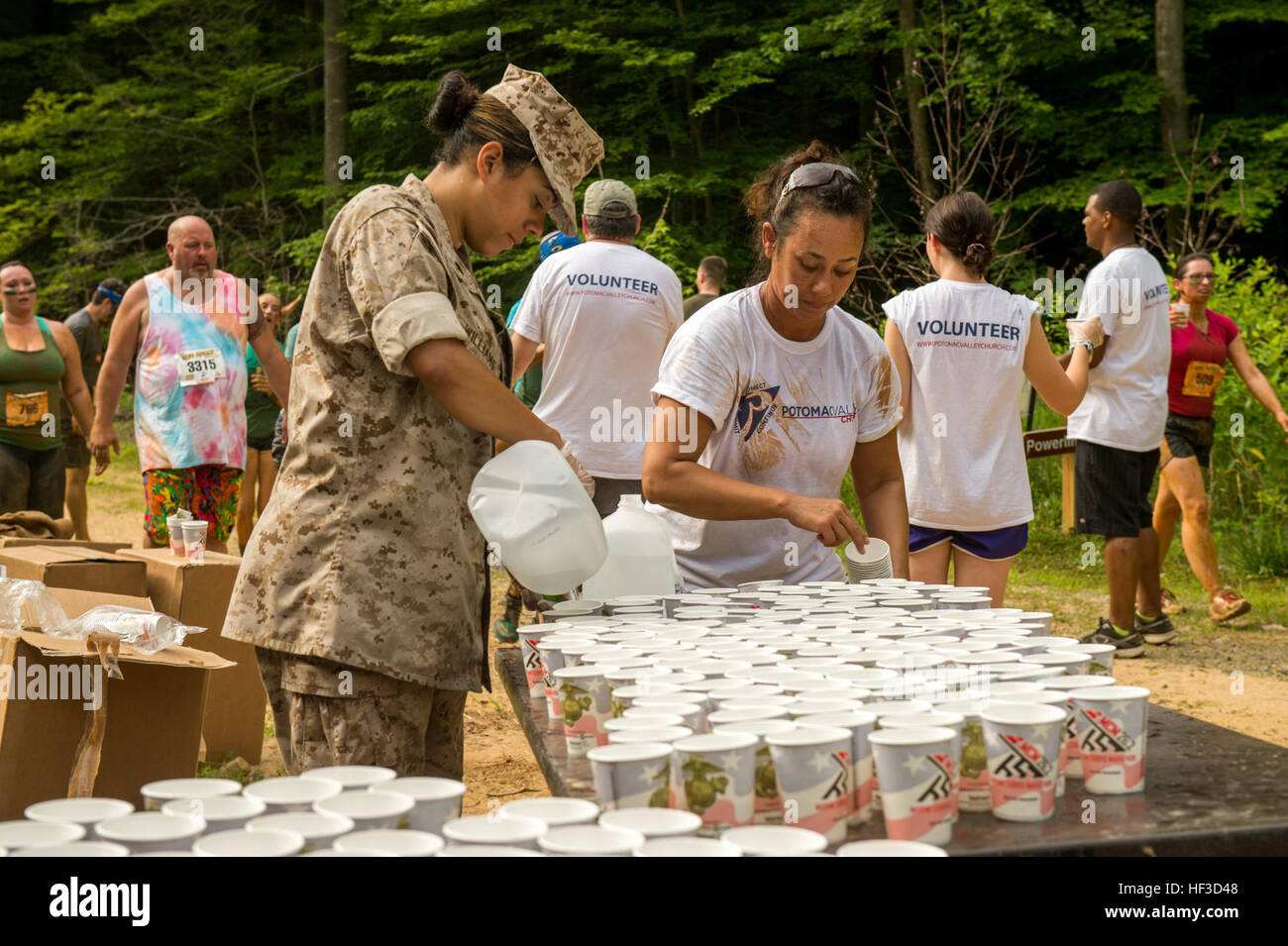 Marine Corps Base Quantico Volunteers High Resolution Stock Photography ...