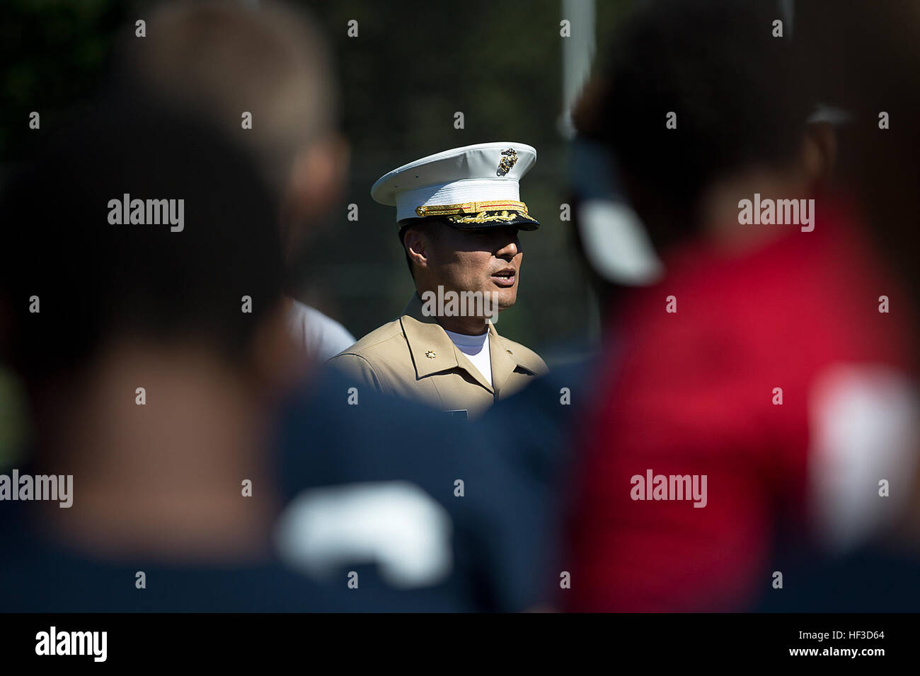 Maj. Sung Kim, the commanding officer of Marine Corps Recruiting ...