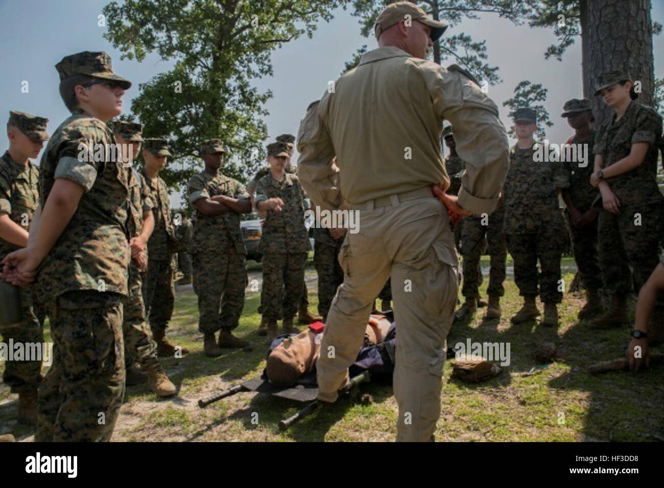 Cadets with Marine Corps Junior Reserve Officers' Training Corps, from ...
