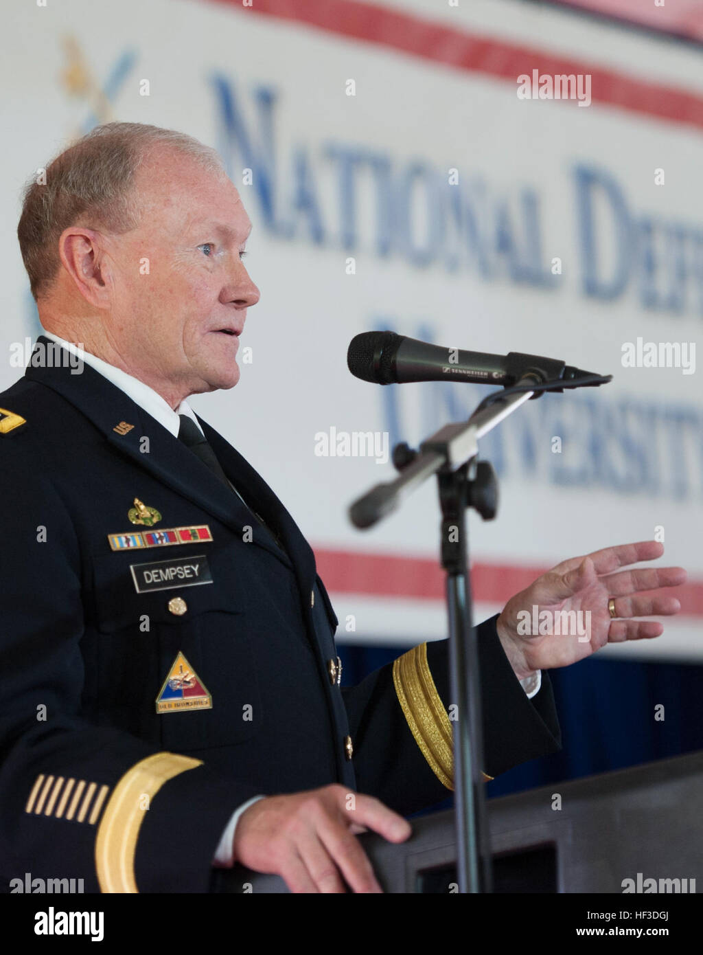 Chairman of the Joint Chiefs of Staff Gen. Martin E. Dempsey delivers ...
