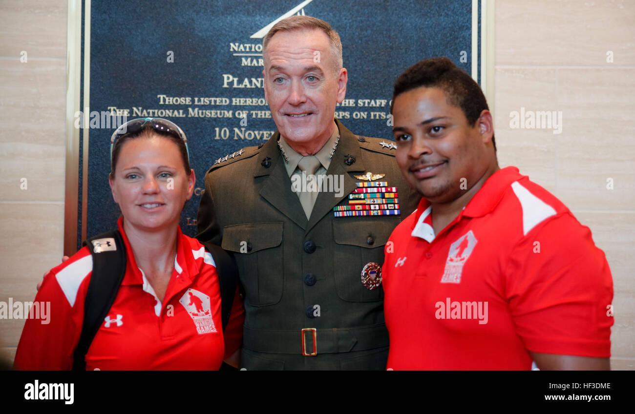 Commandant of the Marine Corps Gen. Joseph F. Dunford Jr. poses for a ...