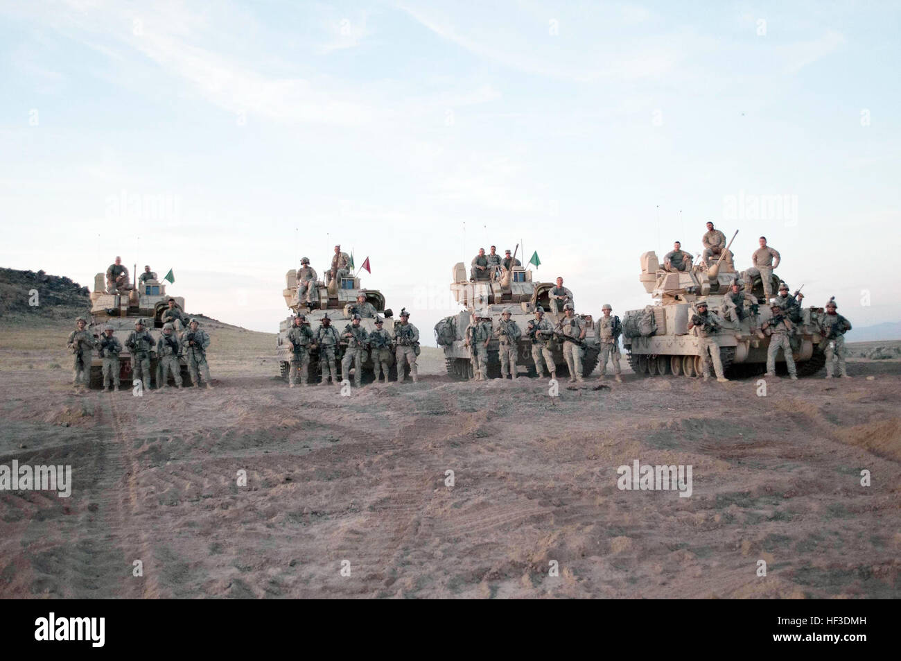 The infantry platoon from Bravo Company, 3rd Battalion, 116th Cavalry ...