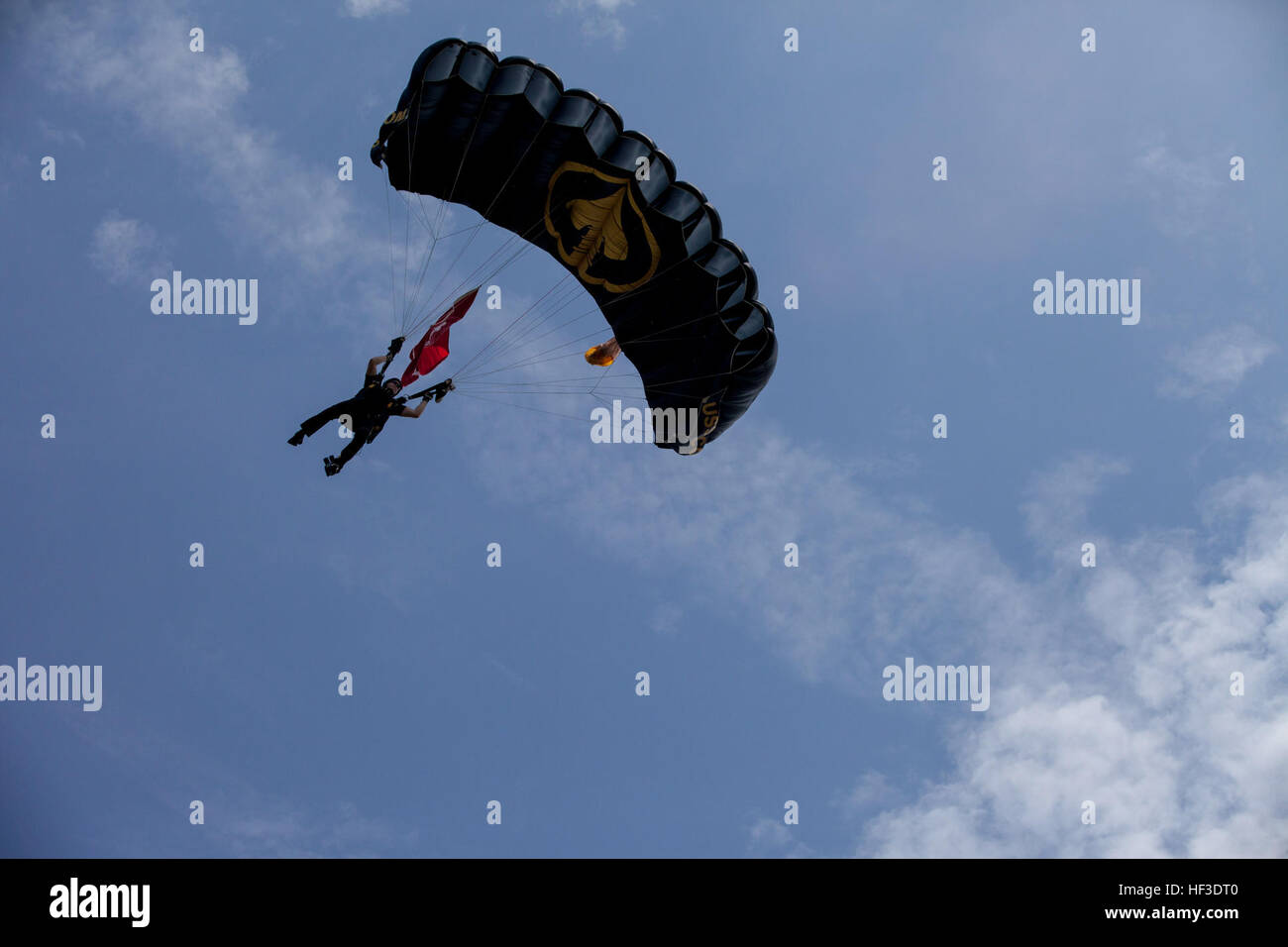 USSOCOM Parachute Demonstration Team "Para-Commandos" perform a ...