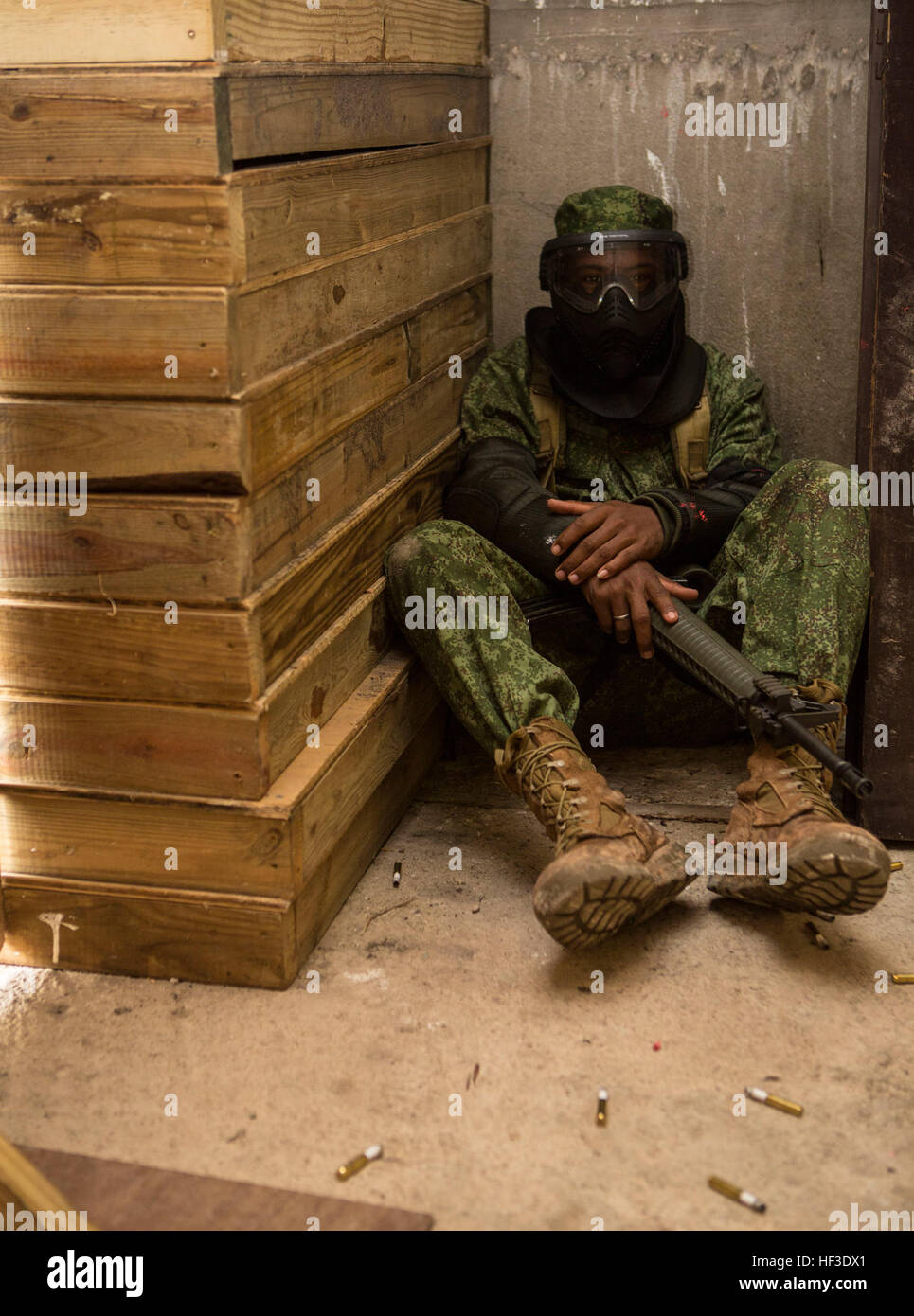 Multi-national forces practice interior urban tactics training ...