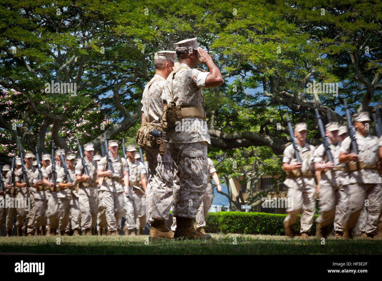 U.S. Marine Corps Lt. Col. Robert K. Maldonado and Lt. Col. Michael L ...