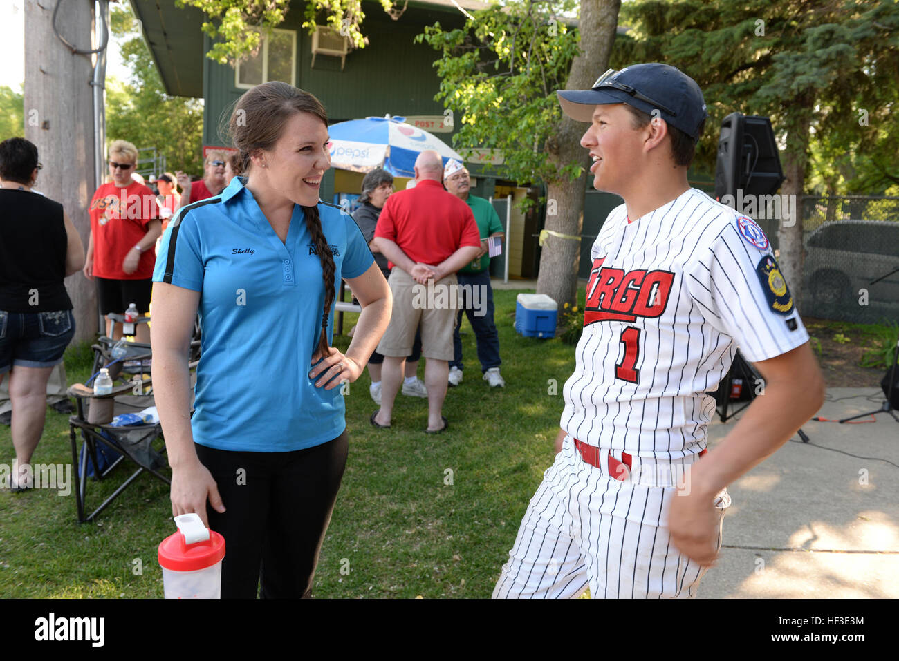 U.S. Air Force Staff Sgt. Shelly Pherson, of the 119th Wing recruiting ...