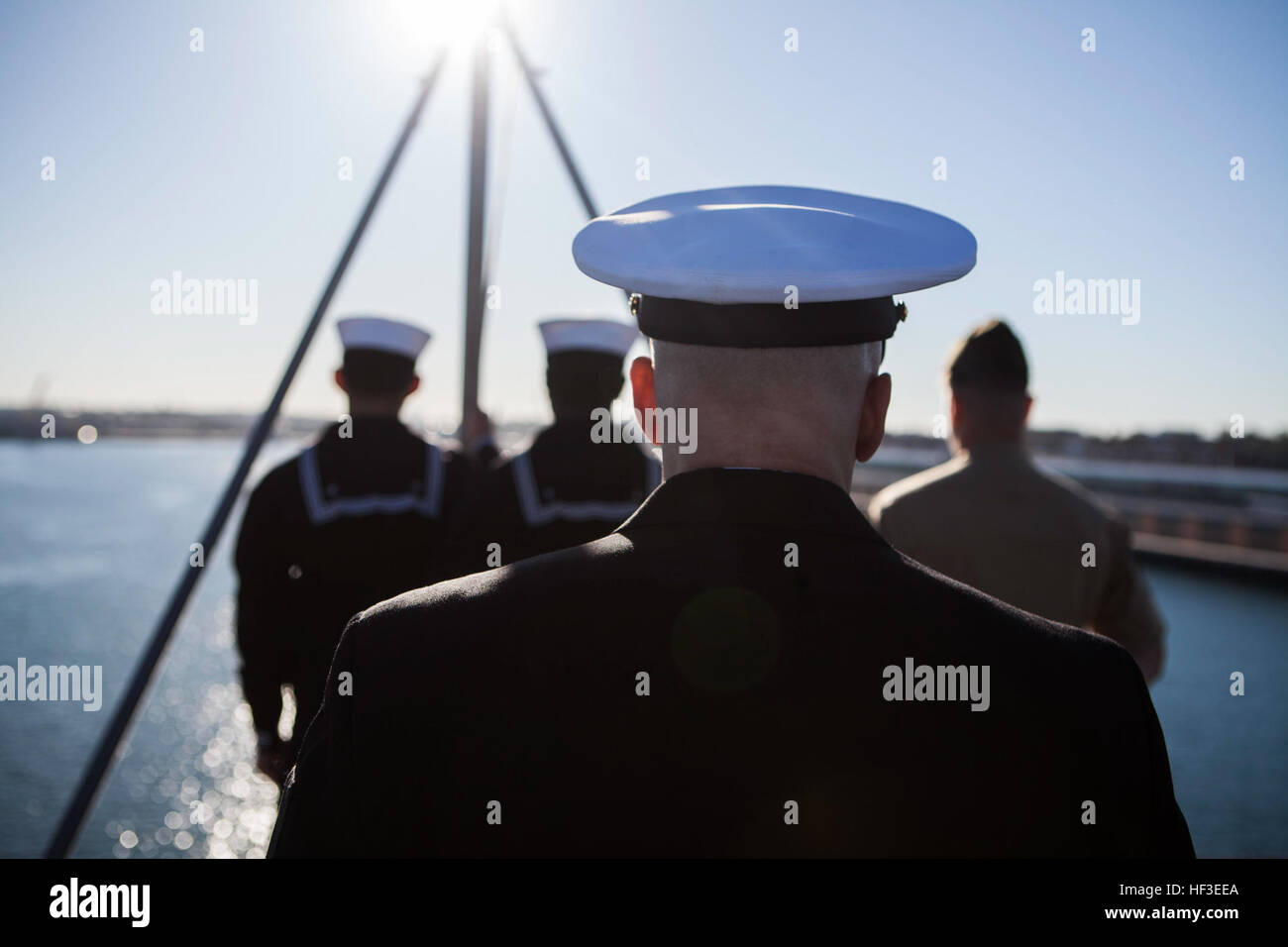 U.S. Navy sailors aboard the USS Bonhomme Richard (LHD 6) prepare to ...