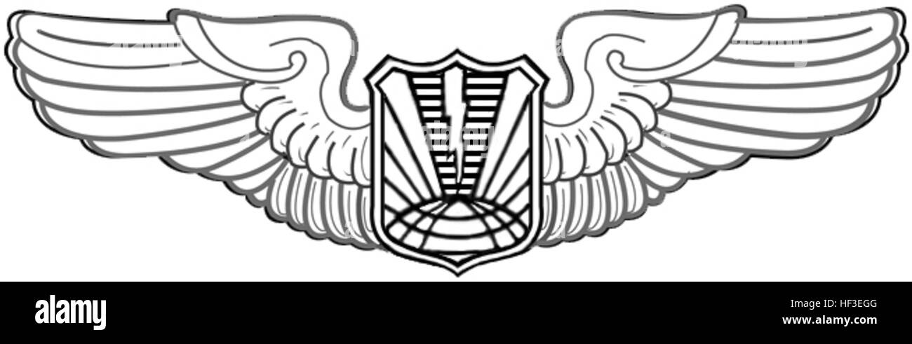 United States Air Force Unmanned Aircraft Operator Badge Stock Photo ...