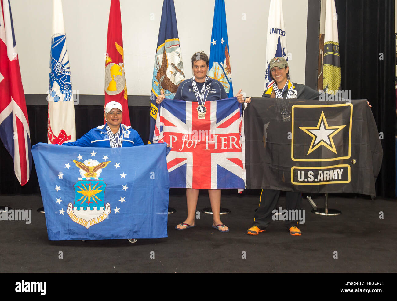 U.S. Air Force veteran Command Chief Master Sgt. Mary Cook, British ...