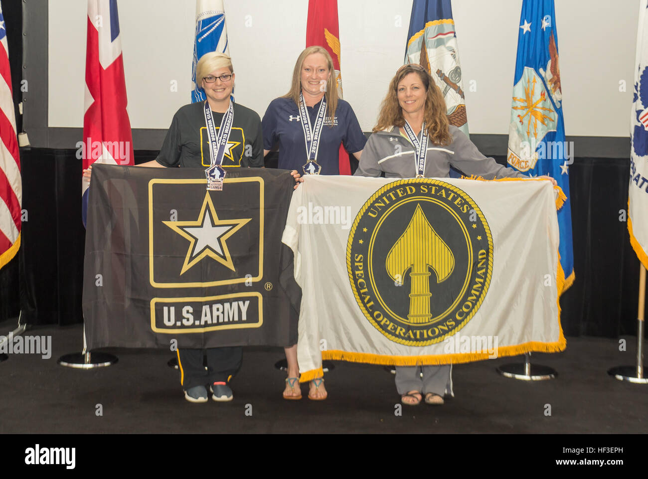 U.S. Army Spc. Sydney Davis, British Armed Forces Army Pvt. Kimberly ...