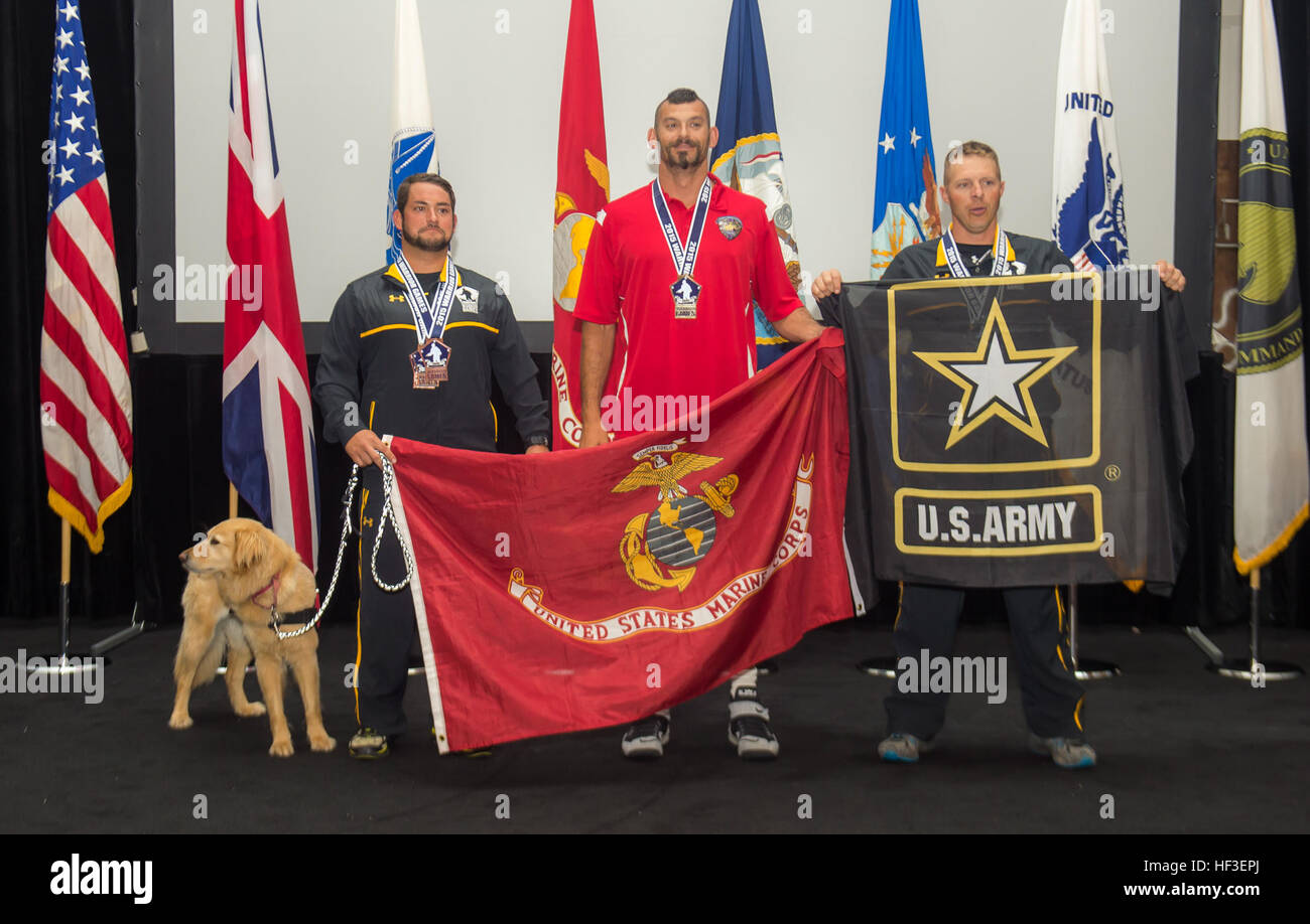 U.S. Navy Petty Officer 2nd Class Michael Byars, U.S. Marine Corps ...