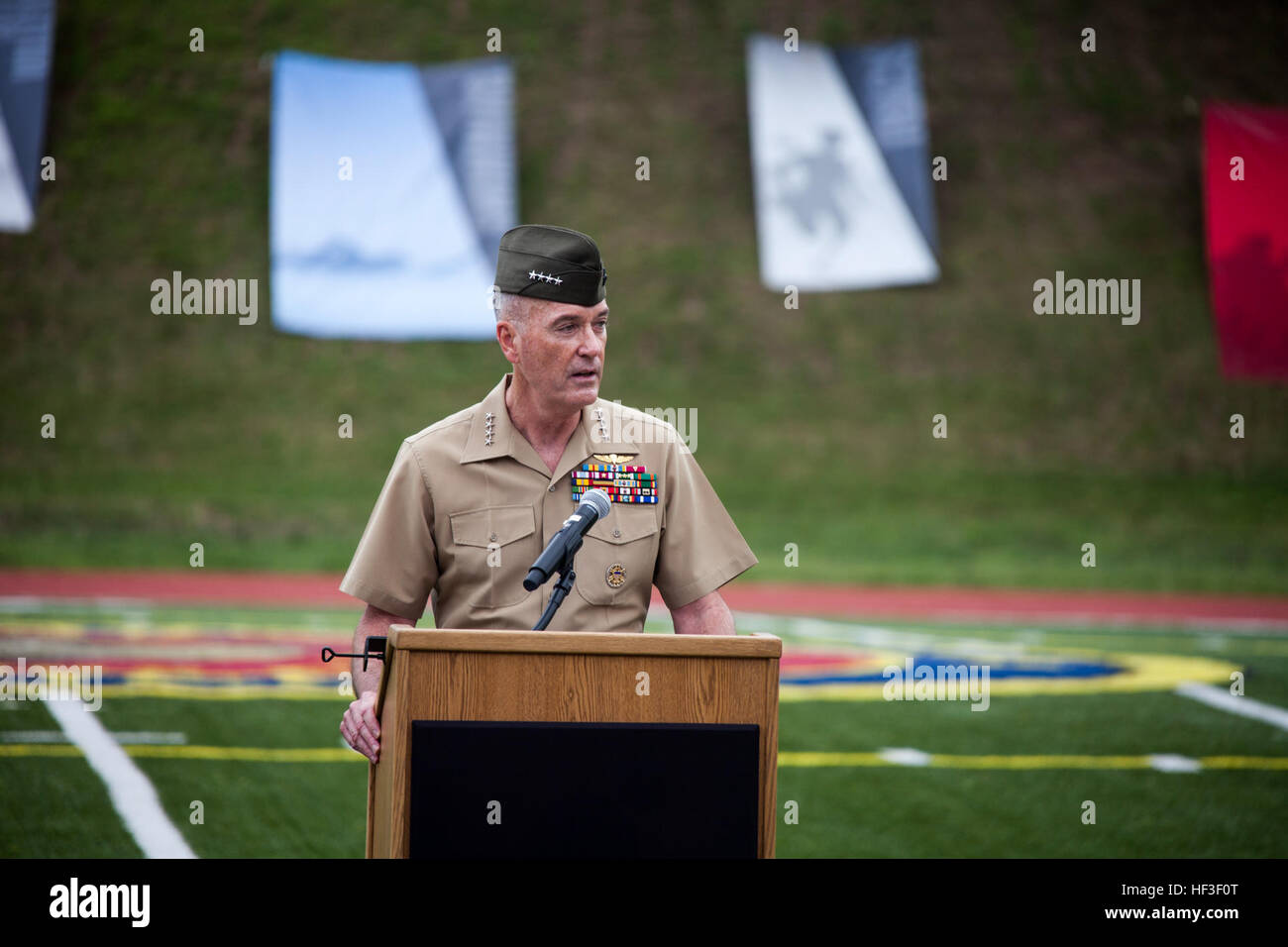 U.S. Marine Gen. Joseph F. Dunford, Commandant of the Marine Corps ...