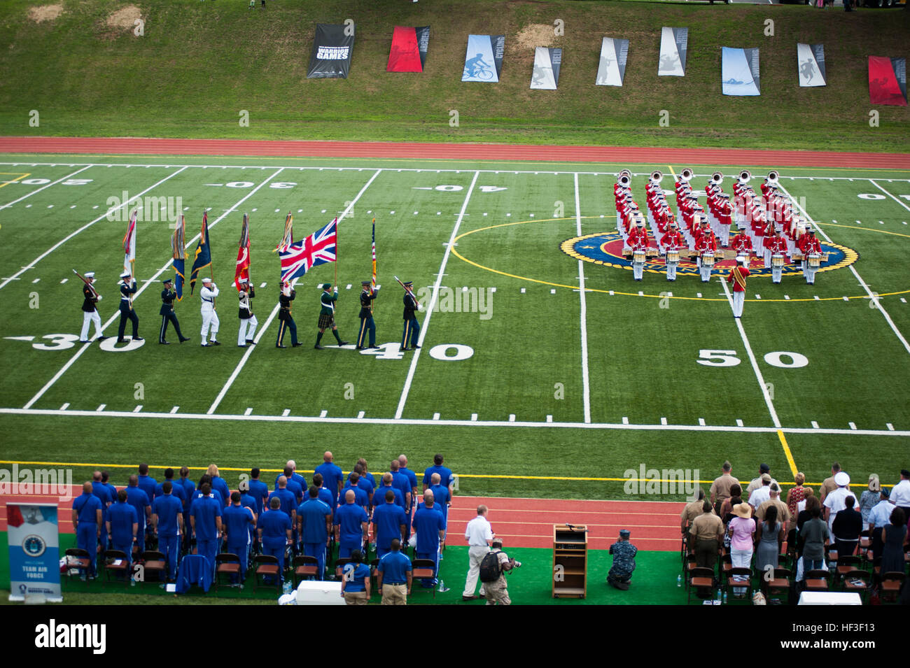 "The Commandant's Own" United States Marine Drum & Bugle Corps, perform ...