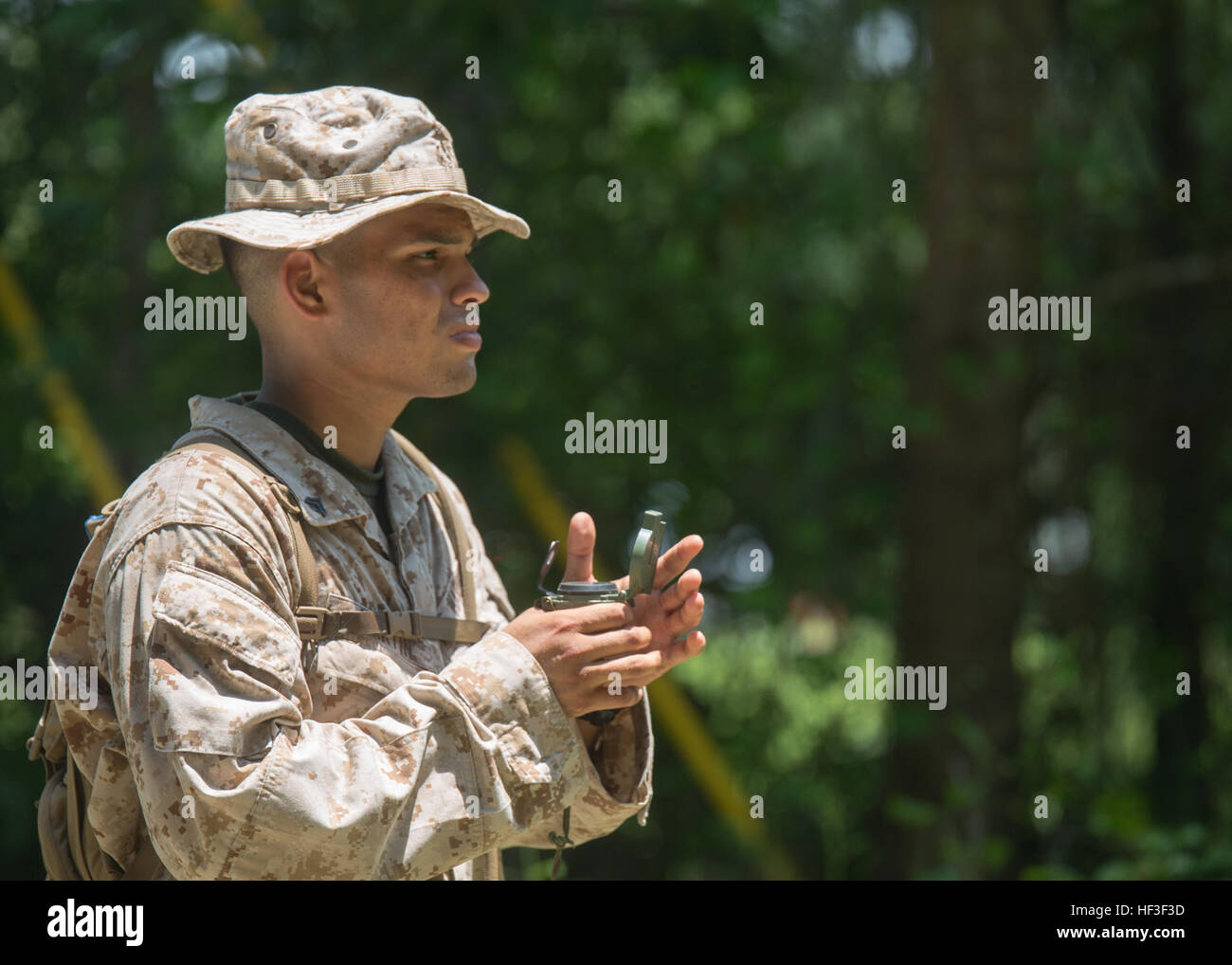 Corporal Michael Martin, a squad leader with Bravo Company, 1st ...